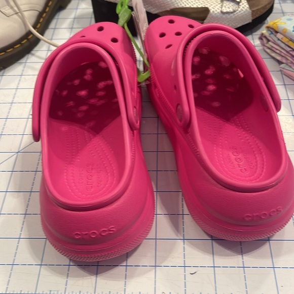 CROCS | Shoes | Crocs Classic Crush Clog Hot Pink | Poshmark